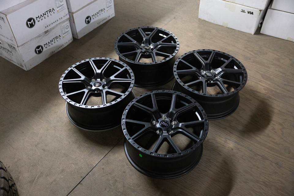 07 - 2015 Audi Q7 Custom Off Road Wheels / Rims 20 inch 5X130 Matte ...