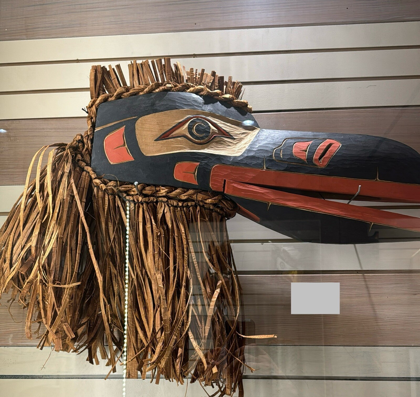Salish Raven Mask Tim Alfred 30”x30” | eBay