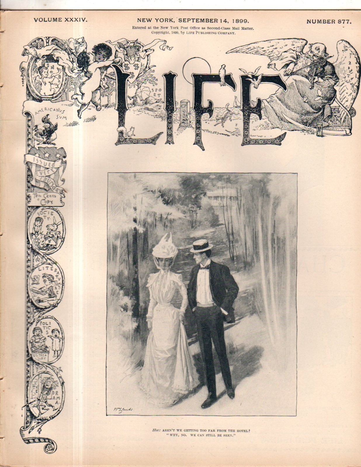 1899 Life - September 14 - Mormon Brigham Young; South Africa, Dreyfus ...