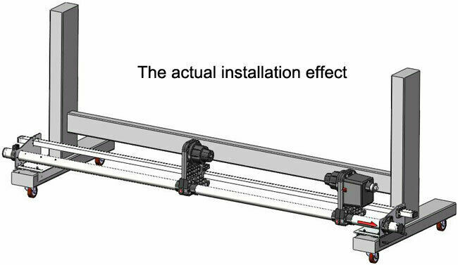 Auto Media Take Up Reel System for 54/64/74 inch Roland Epson Mutoh HP ...