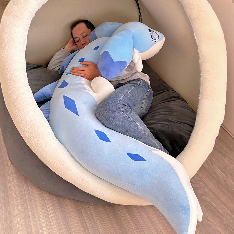 Huge Cute Palworld Chillet Stuffed Pillow Animal Plush Doll Long Toy ...