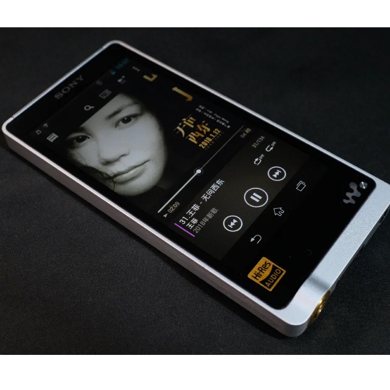 Sony Hi-Res walkman NW-ZX1 128GB Grey High Resolution Portable Player ...
