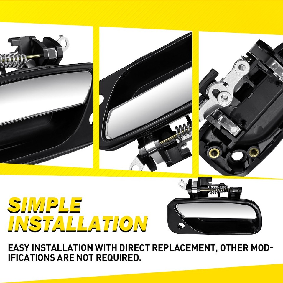 Exterior Door Handle For 93-1998 Toyota T100 Front Driver Passenger ...