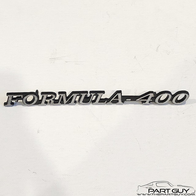 Formula 400 Fender Emblem 72 75 Pontiac Firebird for sale online | eBay