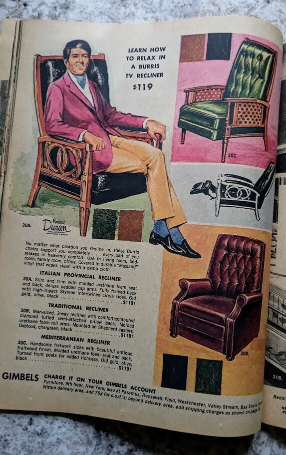 Vintage Gimbels Catalog Sept 1969 Home Decor Mid Century Store NYT Ad ...