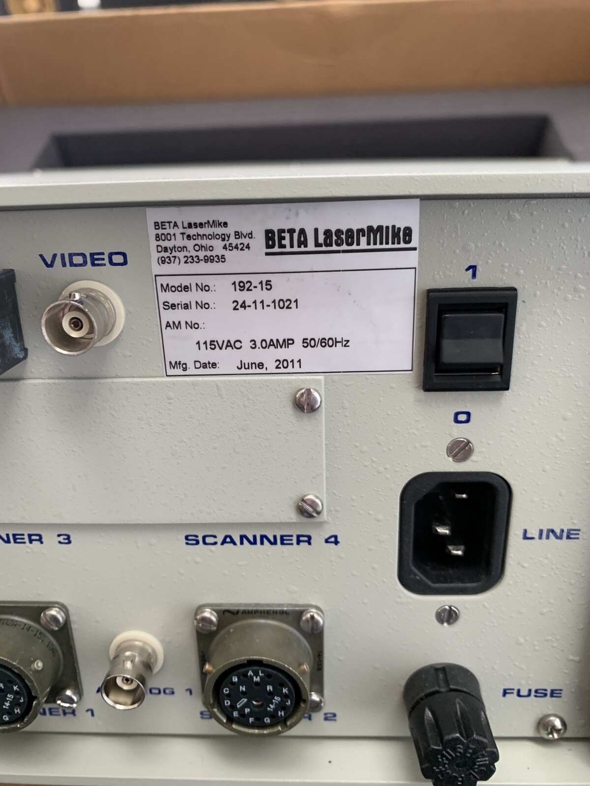 Beta LaserMike Model 192 Controller | eBay