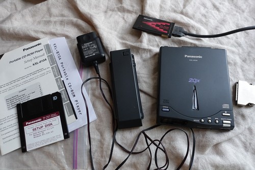 Panasonic KXL-810A Portable CD-ROM Player / Drive 20x PCMCIA SCSI | eBay