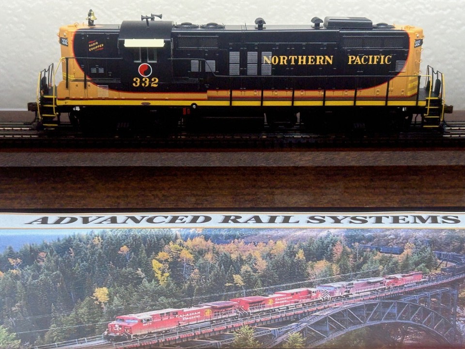 NORTHERN PACIFIC GP9 LOCO- DCC/TSUNAMI SOUND HO Scale -"GENESIS" NEW ...