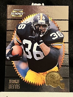 1996 Pinnacle Summit #4 Jerome Bettis Pittsburgh Stealers Football NFL ...