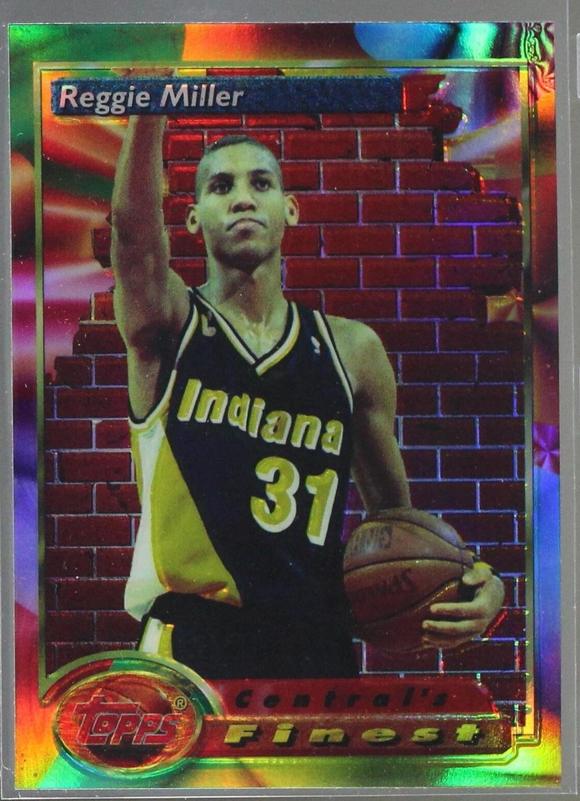 1993-94 Topps Finest - Reggie Miller #106 Refractor for sale online | eBay