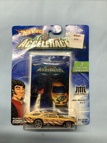 New On Card Hot Wheels Acceleracers 2005 Jack Hammer 9/9 Rare Not Mint ...