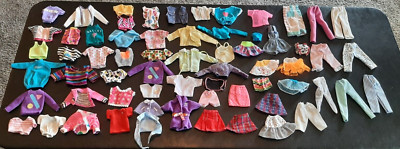 ~ Lot of 64 pcs Vintage Skipper Stacie Doll Clothing~ 1980s 1990s | eBay