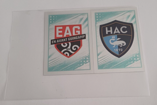 Image Sticker Cromo Ecusson Badge Logo GUINGAMP LE HAVRE n°507 PANINI ...