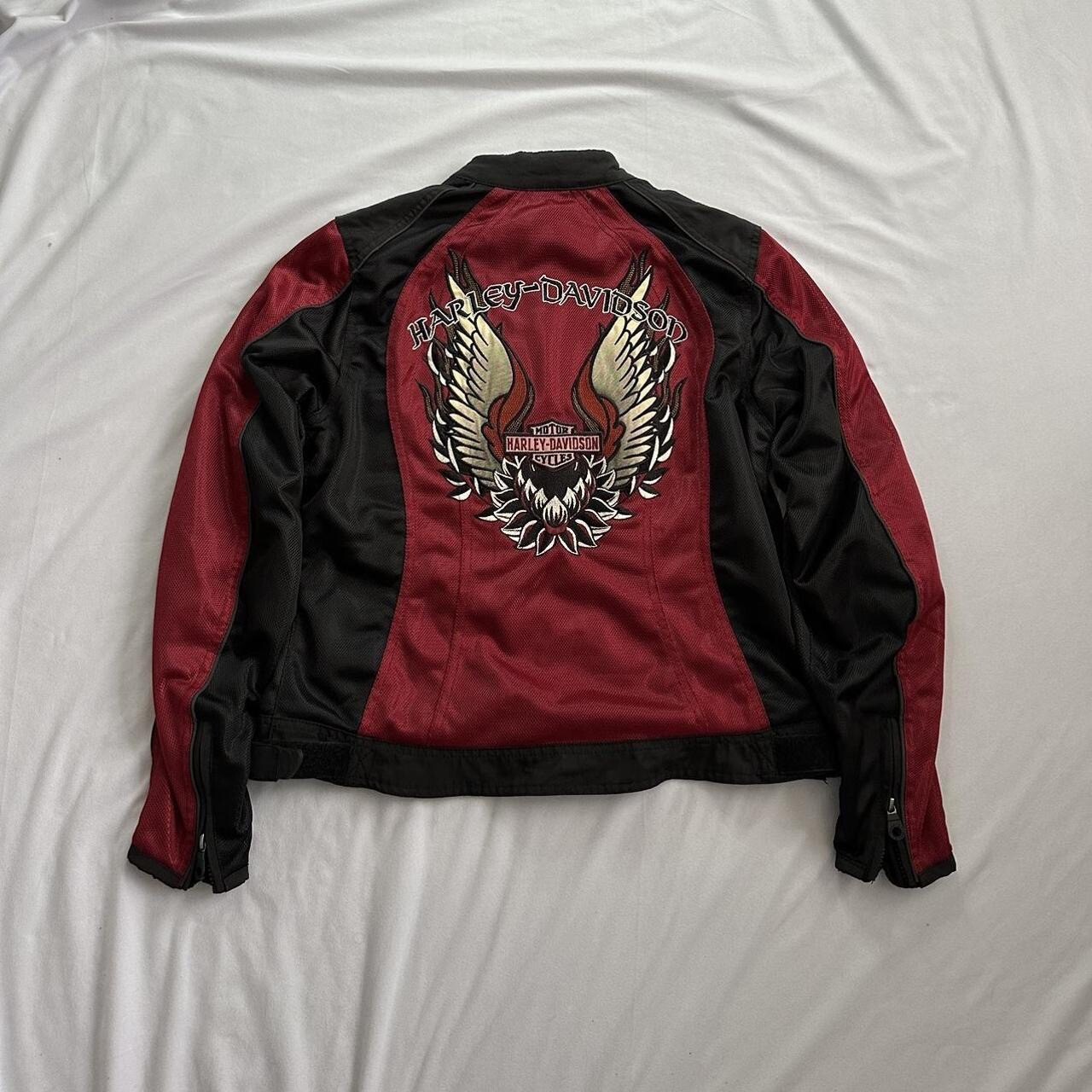Y2K Harley Davidson Biker Jacket Women’s Large - Gem