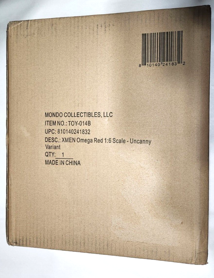 Mondo Omega Red X-Men Action Figure 1/6 Scale Uncanny Variant | eBay