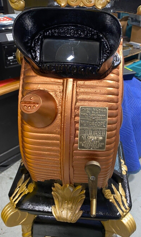 Mutoscope Clamshell Arcade Movie Machine Circa 1890's Fully Restored | eBay