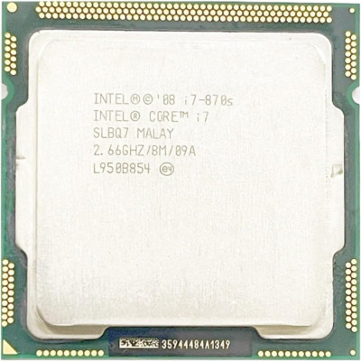Intel Core i5-680 i5-750 i5-760 I7-860S I7-870 I7-875K I7-880 CPU LGA ...
