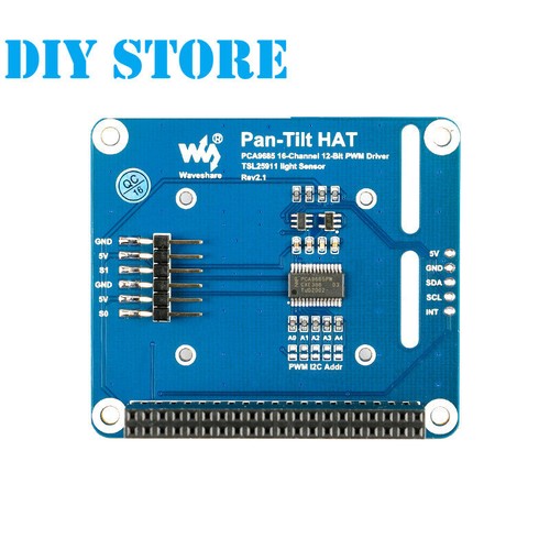 Raspberry Pi Ambient Light Intensity Sensor Module Expansion Board I2C ...
