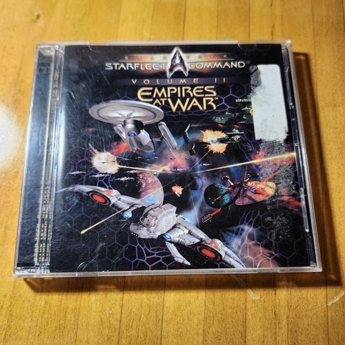 Star Trek Starfleet Command Volume 2 II Empires at War PC Game 2000 2 ...