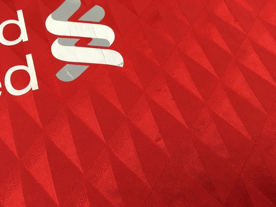 FC Liverpool 2010-12 2012 2011 Adidas Standard Chartered home red shirt ...