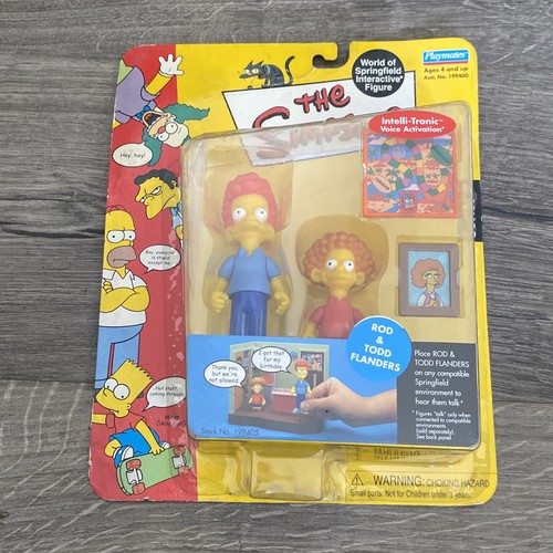2002 The Simpsons Series 9 Playmates Action Figure Rod And Todd ...