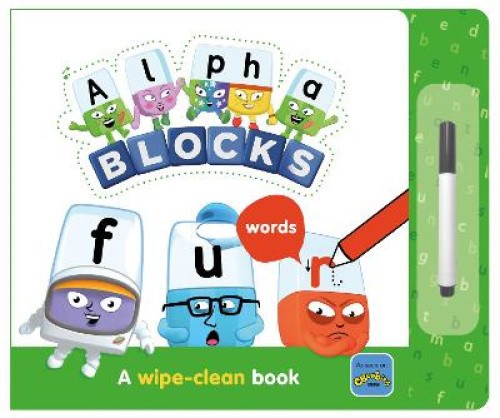 Alphablocks Words: A Wipe-Clean Book (Numberblock Wipe Clean Titles ...