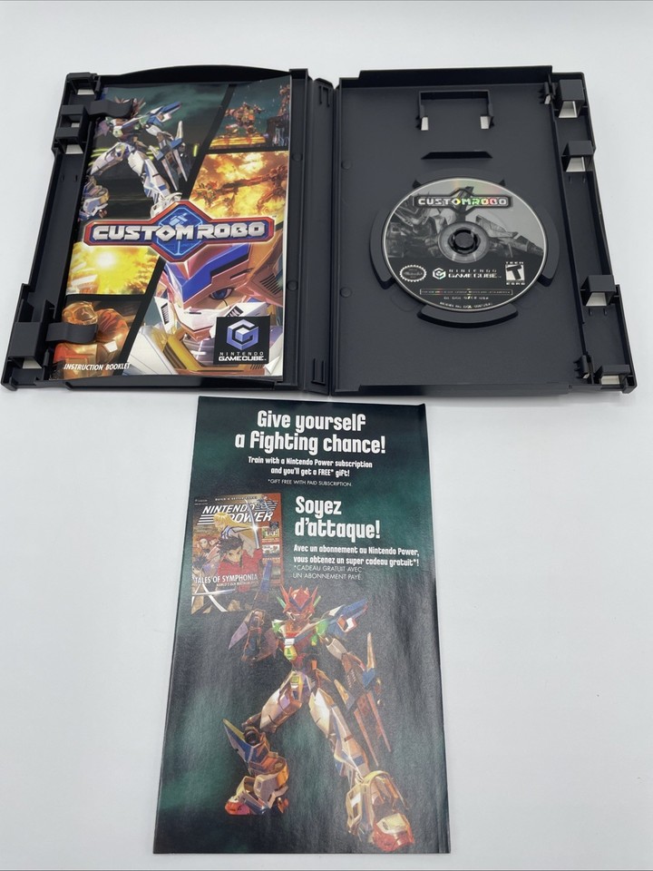 Custom Robo Nintendo GameCube Complete CIB + Insert VG 45496961848| eBay