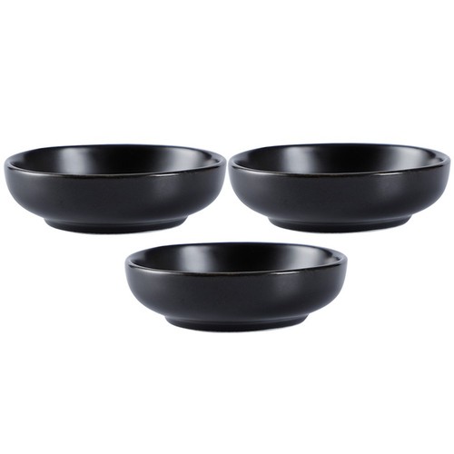 3 Pcs Serving Dishes Ceramic Seasoning Container Soy Sauce Plate | eBay ...