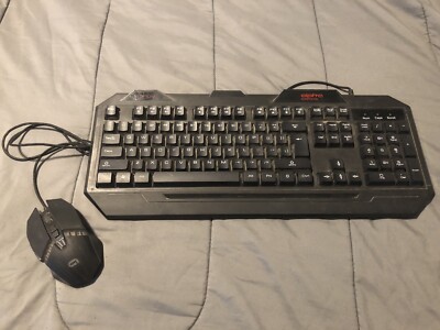 Alpha Gaming Rumble Multi Light-up black Keyboard And Mouse | eBay