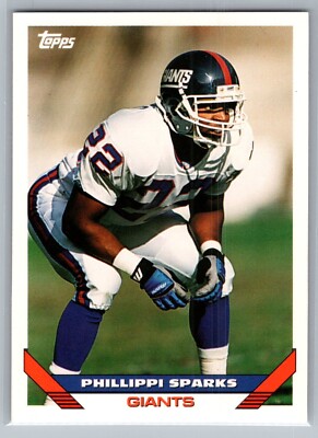 1993 TOPPS CARD # 521 Phillippi Sparks - New York Giants | eBay