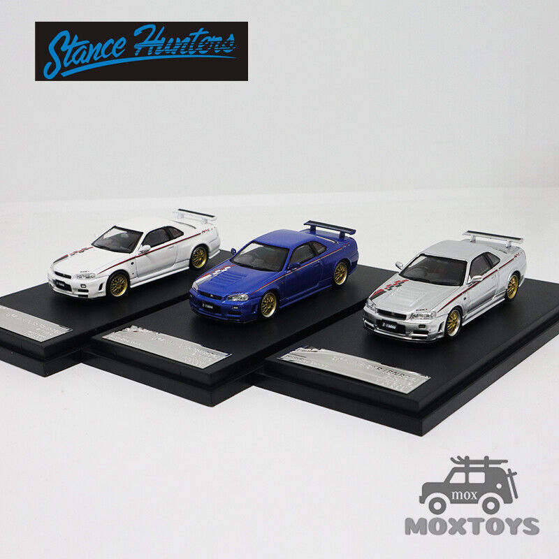 Stance Hunters SH 1:64 Nissan Skyline R34 GTR Z Tune Nismo Stance Hunters SH 1:64 Nissan Skyline R34 GTR Z Tune Nismo