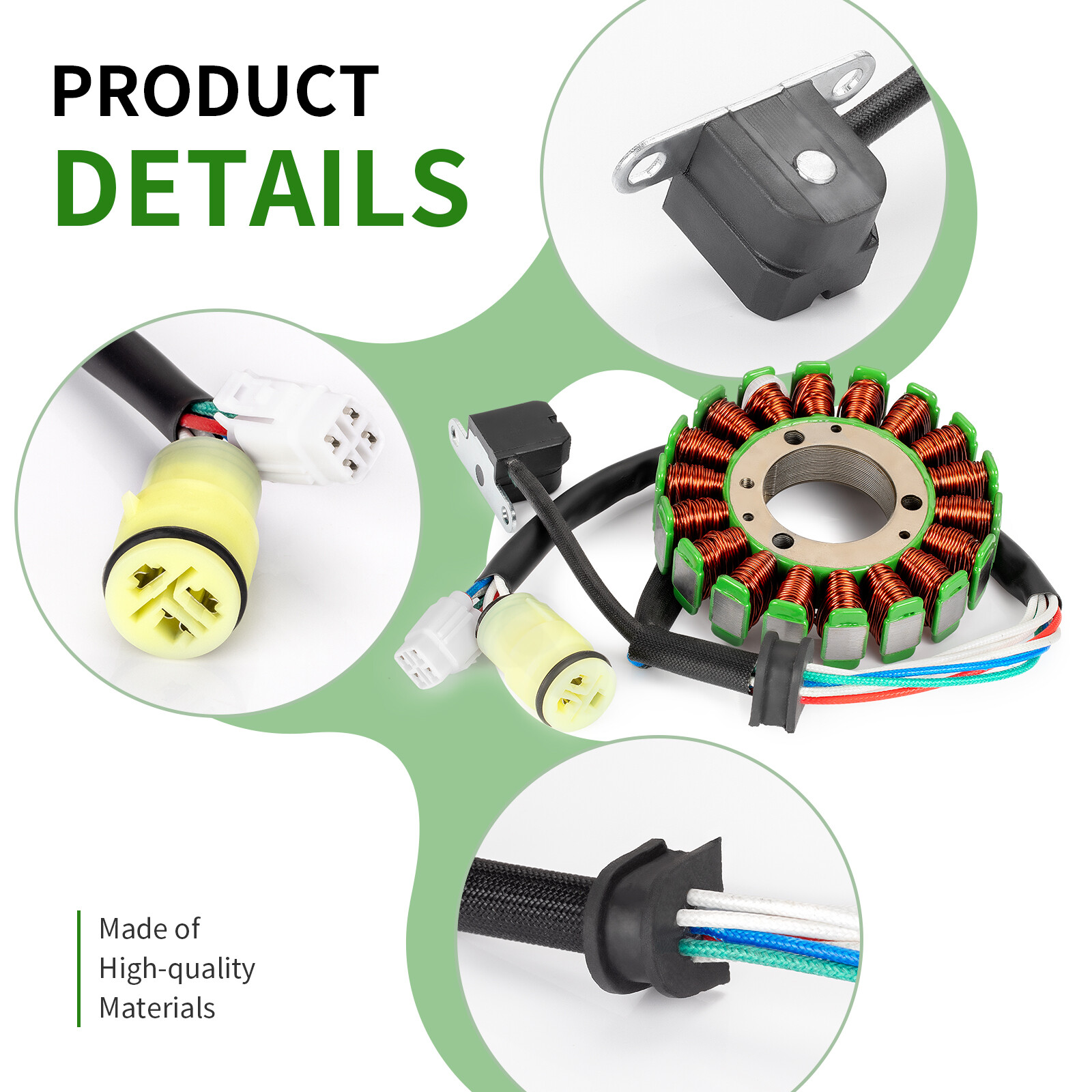 Stator & Relay Gasket for Yamaha Bear Tracker Bruin Big Bear 250 2001 ...