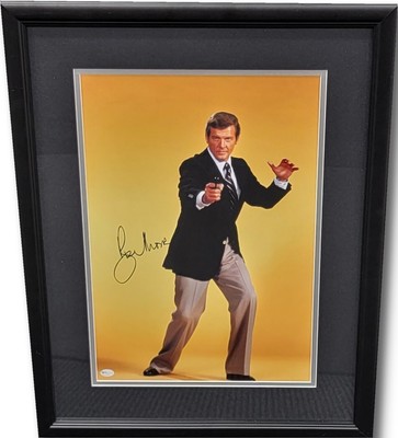 Roger Moore Signed Autographed 11x14 Photo James Bond 007 OA - 8402591 ...