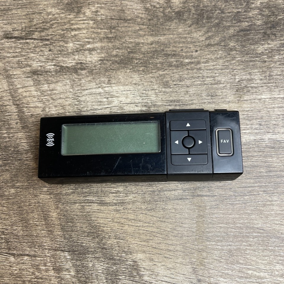 XM SportsCaster R101 Satellite Radio Receiver Black Digital Display ...