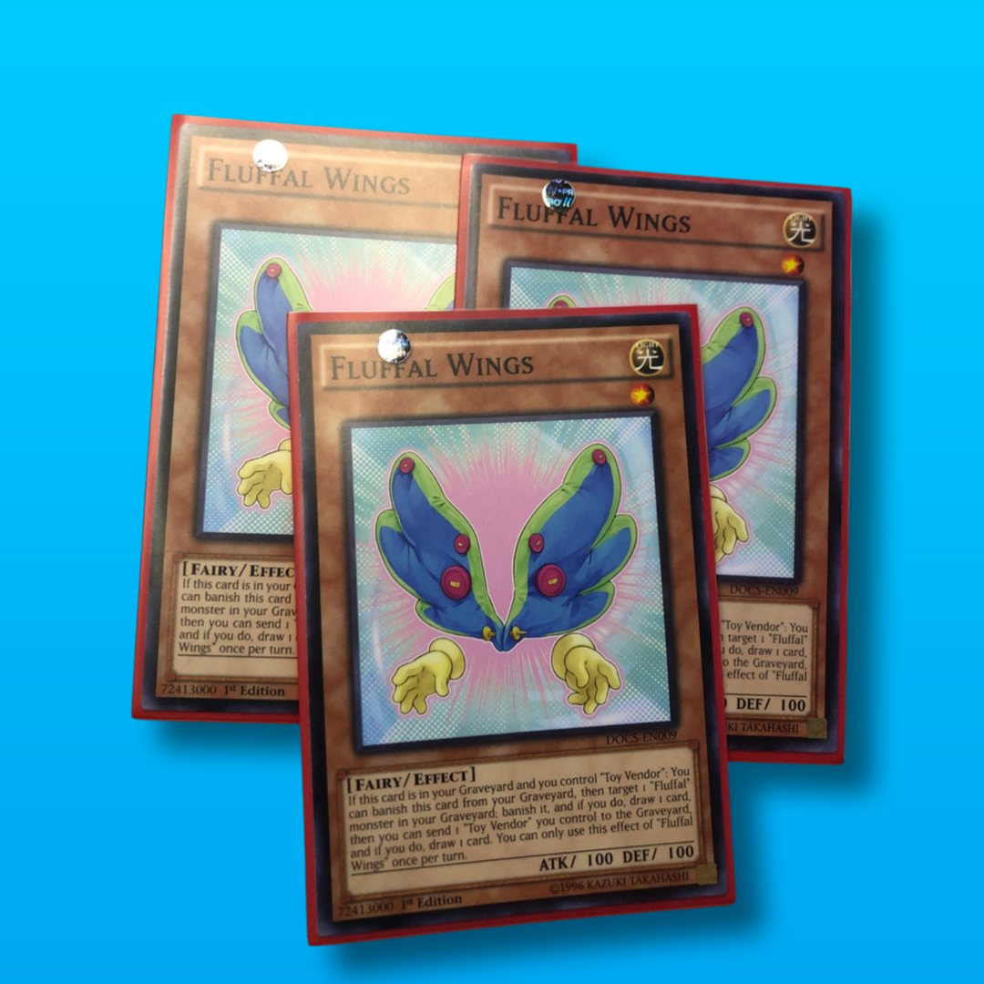 3x Fluffal Wings DOCS-EN009 Common Unlimited Edition Near Mint NM | eBay