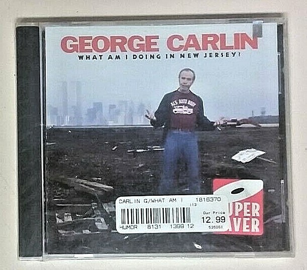 What Am I Doing in New Jersey? by George Carlin (CD, 1988, Atlantic ...