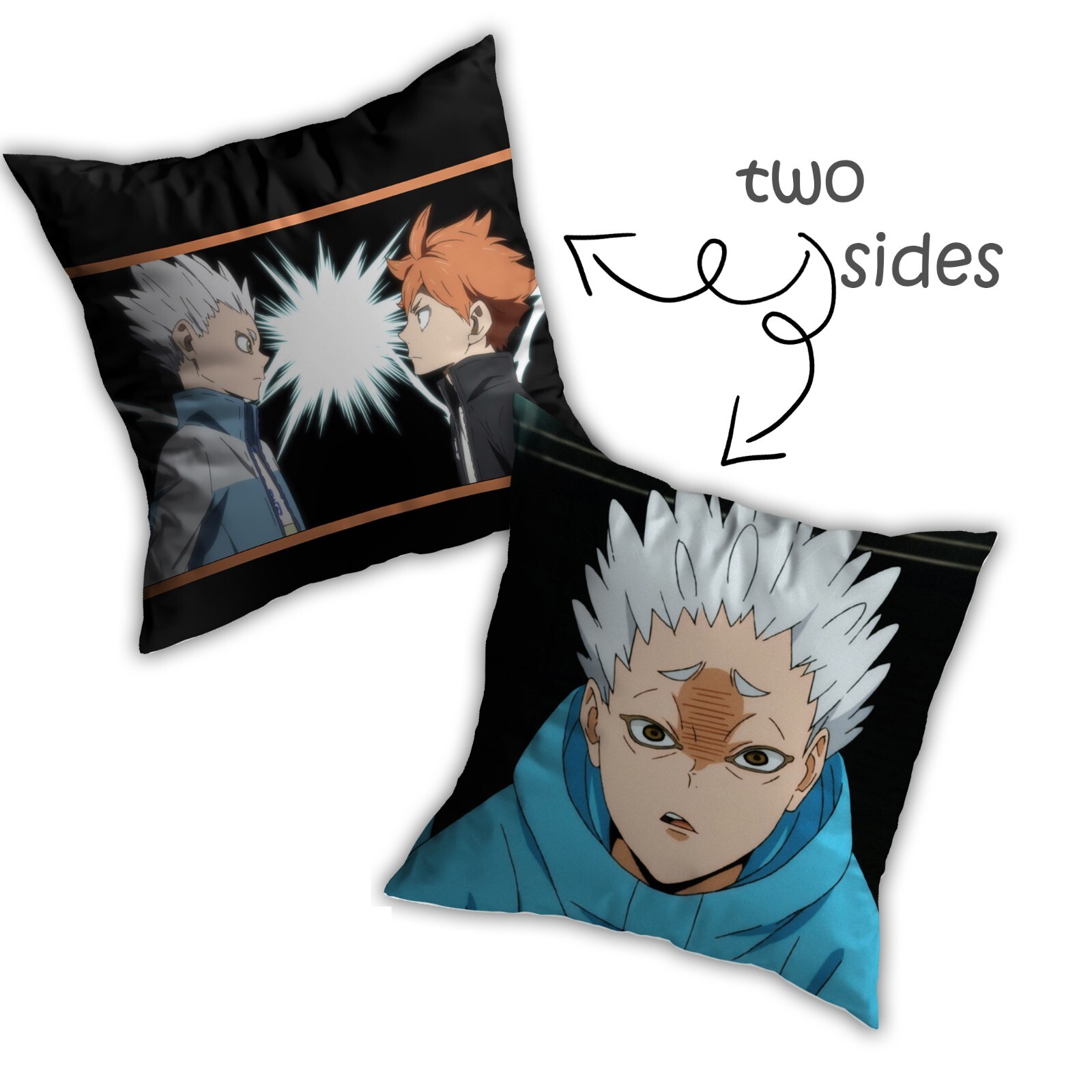 Anime Haikyuu, Two sides pillow cover | eBay