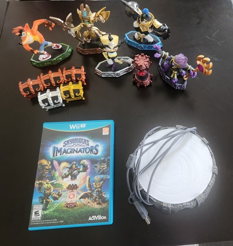 Skylanders Imaginators Wii U Lot Portal, Game and 5 Figs. 5 chests, 1 ...