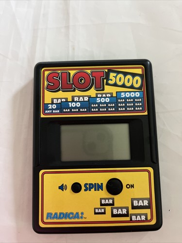 Vintage Radica Video Slot 5000 Handheld Game model 570 | eBay