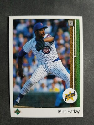 1989 Upper Deck rookie MIKE HARKEY card # 14 [C13] | eBay