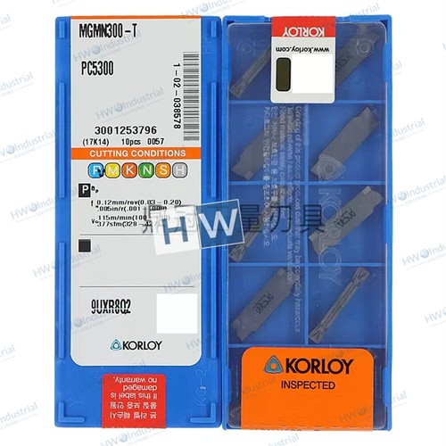 10piece/Box MGMN300-T PC5300 CNC Cutting Slotting Blade KORLOY New | eBay