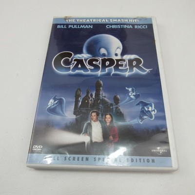 Casper DVD Full Screen Special Edition Bill Pullman Christina Ricci ...