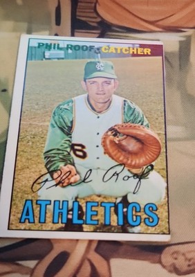 1967 Topps - Phil Roof #129 | eBay