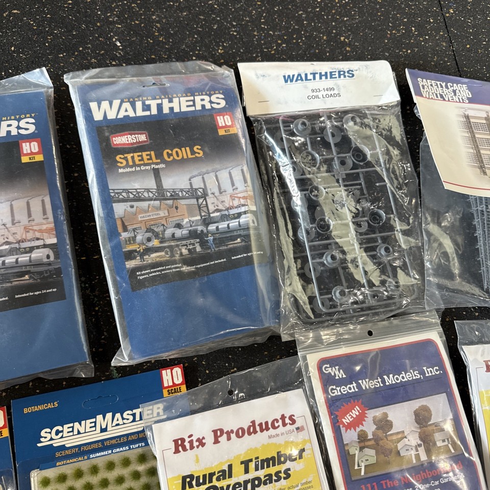 Lot 20 GREAT WEST MODELS HO #111 KIT Neighborhood Walthers Scene ...
