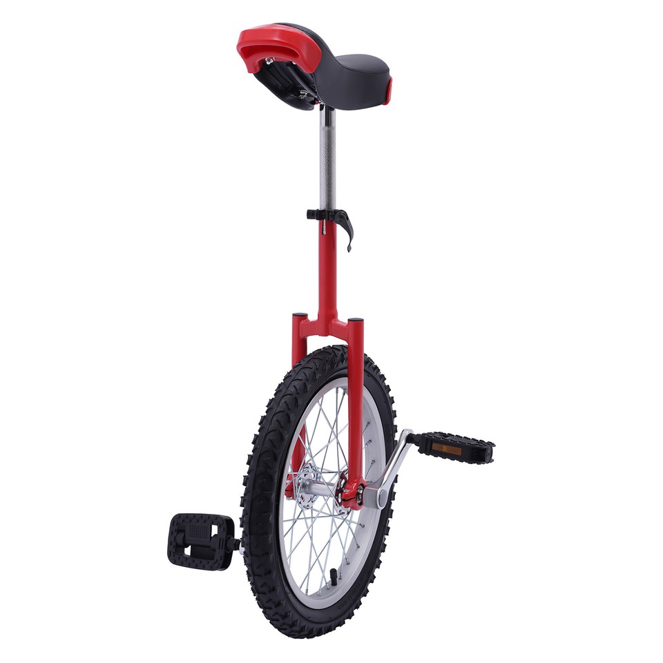 16 Inch Wheel Unicycle Balance Fitness Exercise Adult Training Cycling ...