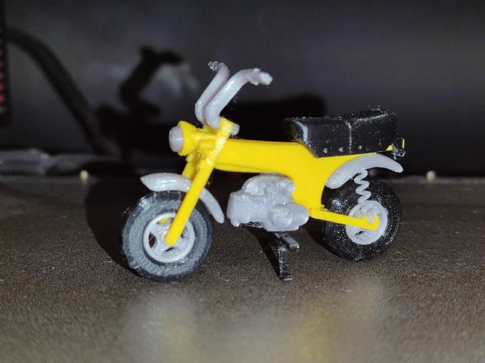 1:10 or 1:20 Honda DAX ST70 Kitcard – Japanese Mini Motorcycle Model ...