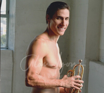 Alan Lyon Original Male Photo gay interest 8x10 (9) Zach the horn | eBay