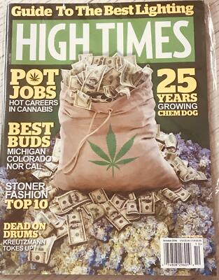 HIGH TIMES: Pot Jobs; Guide To The Best Lighting BRAND NEW COLTR SLV | eBay