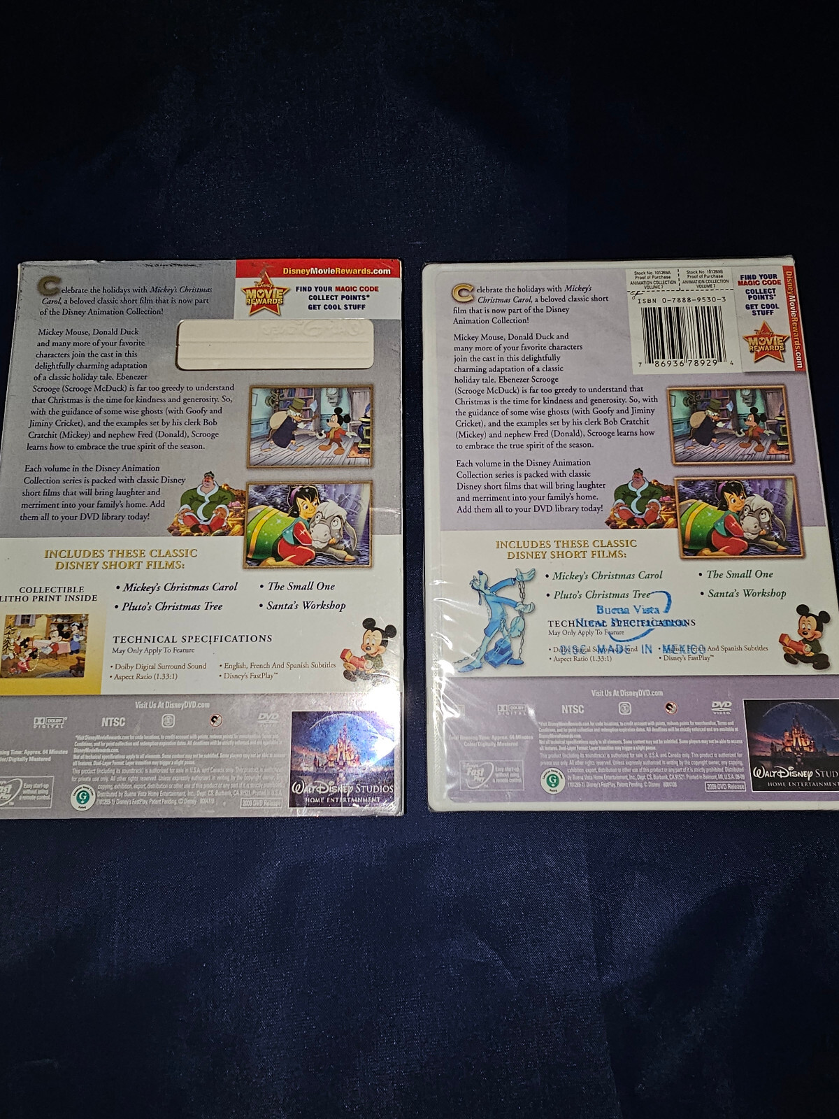 Disney Animation Collection Volume 7: Mickeys Christmas Carol (DVD ...