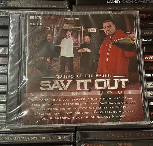 Big Tone Sav It Out Volume Four Norteno Rap Music Salineros Berner Tito ...
